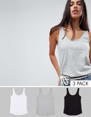 ASOS DESIGN ultimate vest 3 pack SAVE | ASOS