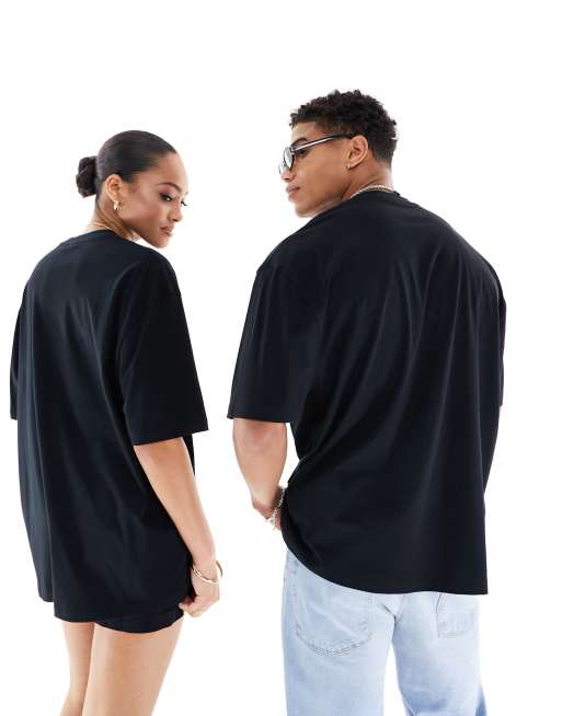 ASOS DESIGN unisex oversized license band tee in black with Green Day ...
