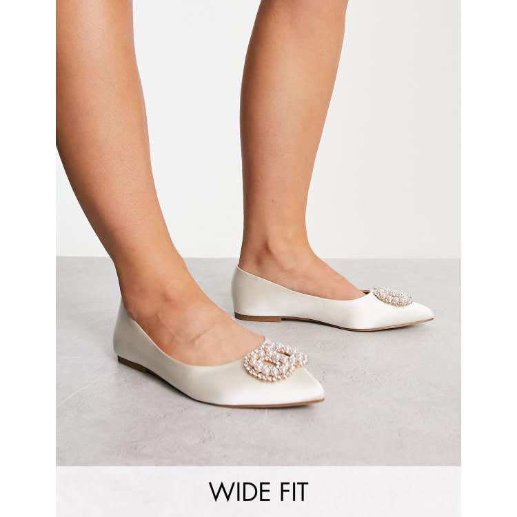Wide Fit Silver Ballet Pumps | ppgbbe.intranet.biologia.ufrj.br