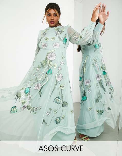 Green Evening Dresses for Women | ASOS