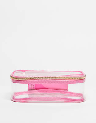 ASOS Face + Body Beauty Bag - Pink | ASOS