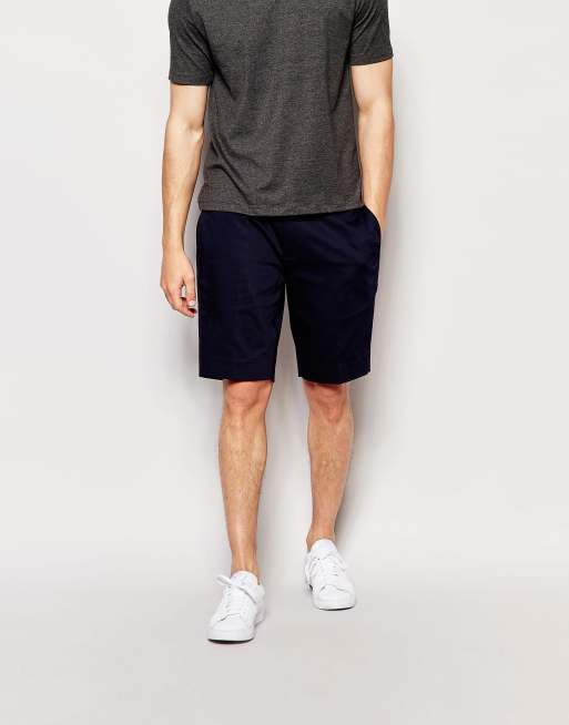 ASOS - Short skinny mi-long ajusté - Bleu marine | ASOS
