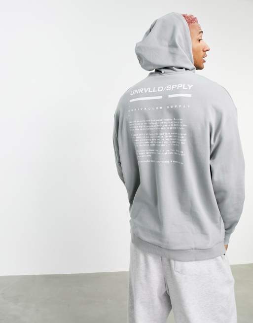 Asos Unrvlld Supply Sweat à Capuche Densemble Oversize Avec Logo