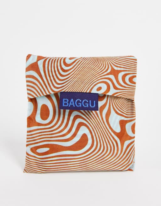 Baggu nylon shopper tote bag in pool twirl print | ASOS