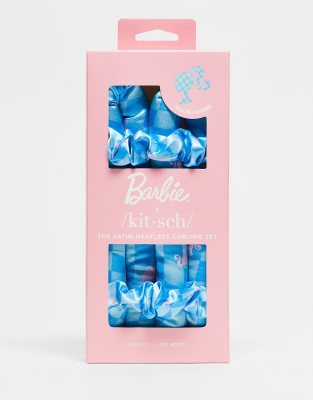 Barbie x Kitsch – Satynowy zestaw do kręcenia włosów na zimno – Malibu ...
