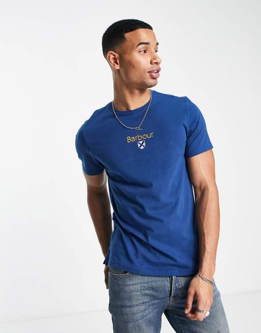 Barbour Emblem t-shirt in navy | ASOS