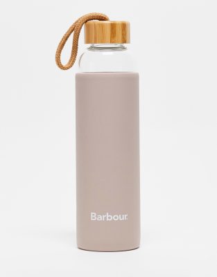 Barbour glass bottle in pink | ASOS
