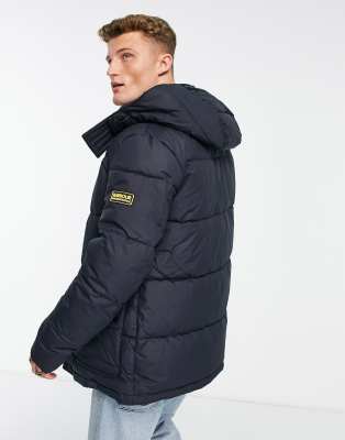 Barbour international parka store