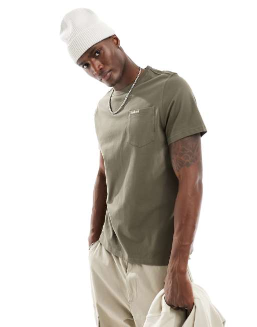 Barbour t shirt mens store