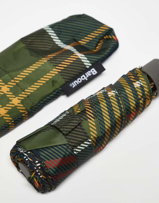 Barbour umbrella in classic tartan | ASOS