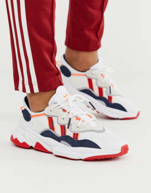 Белые кроссовки adidas Originals Ozweego | ASOS