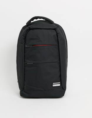 Ben Sherman backpack in black and red | ASOS