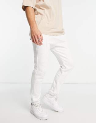 Bershka basic trackies in grey | ASOS
