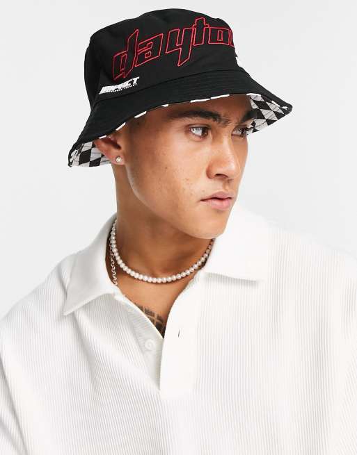 Bershka - Bob réversible à imprimé damier | ASOS