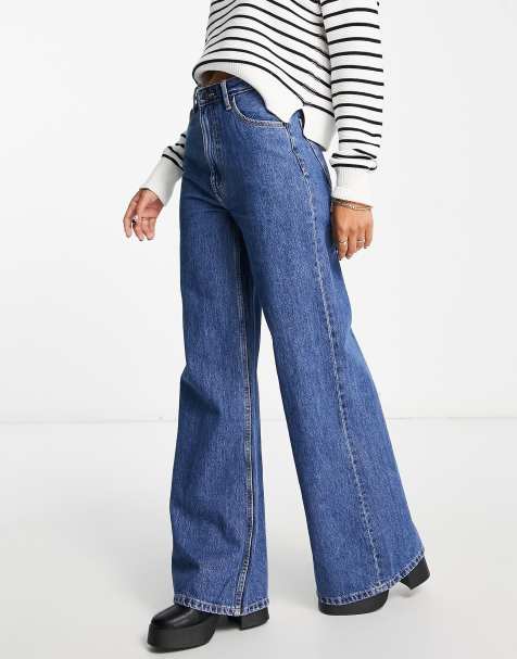 Jeans larges Femme | Jeans Evasee & Taille Haute Large | ASOS