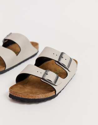 Birkenstock Arizona sandal in stone | ASOS