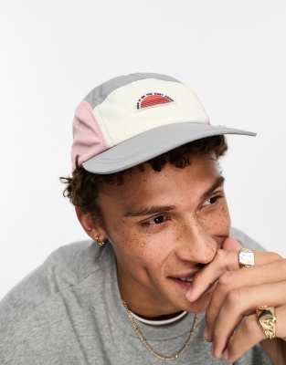 Boardmans 5 panel embroidered cap in summer pastel | ASOS