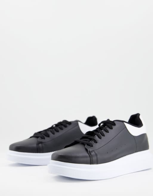 Bolongaro Trevor pu sneakers in black | ASOS