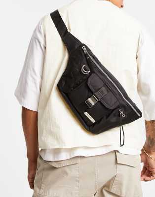 Bolongaro Trevor utility bum bag in black | ASOS