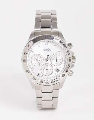 BOSS – Armbanduhr in Silber 1502616 | ASOS