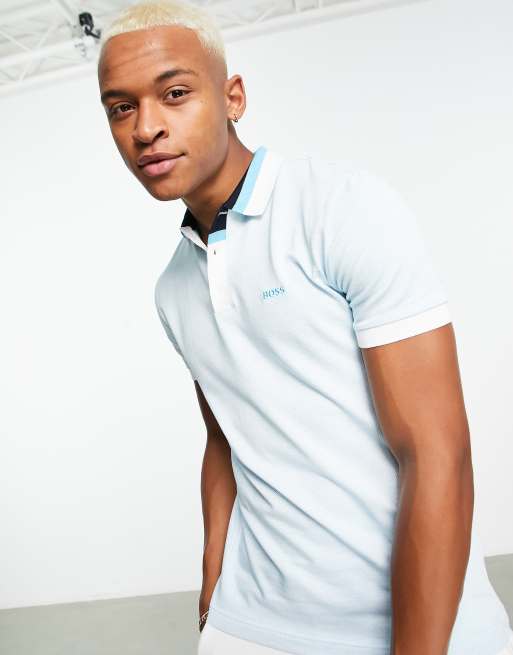 BOSS Athleisure Paddy Polo Blanc ASOS