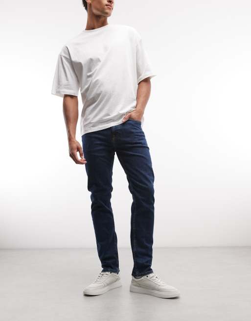 BOSS Orange Delaware slim fit jeans in mid wash | ASOS