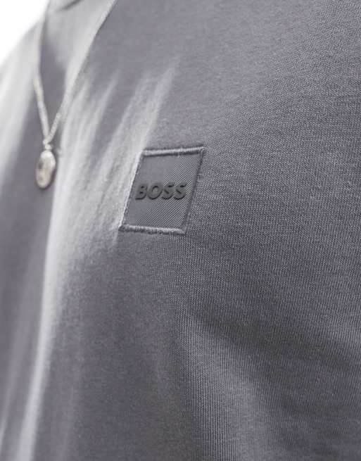 BOSS Orange Tales t-shirt in dark grey | ASOS