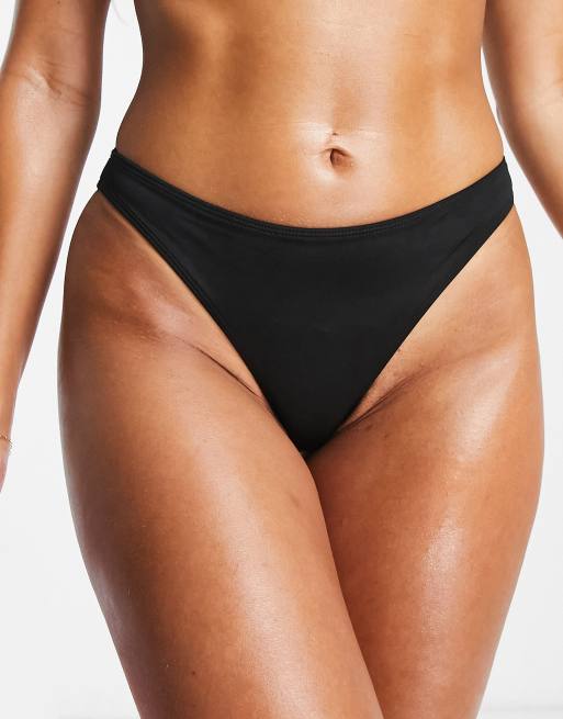 Braguitas de bikini negras de Monki | ASOS