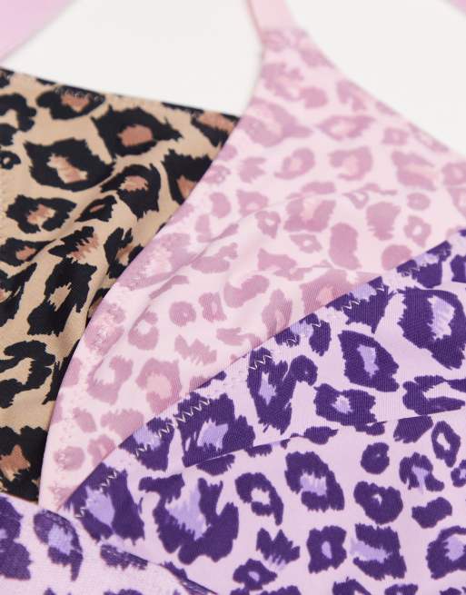 Purple Animal Print