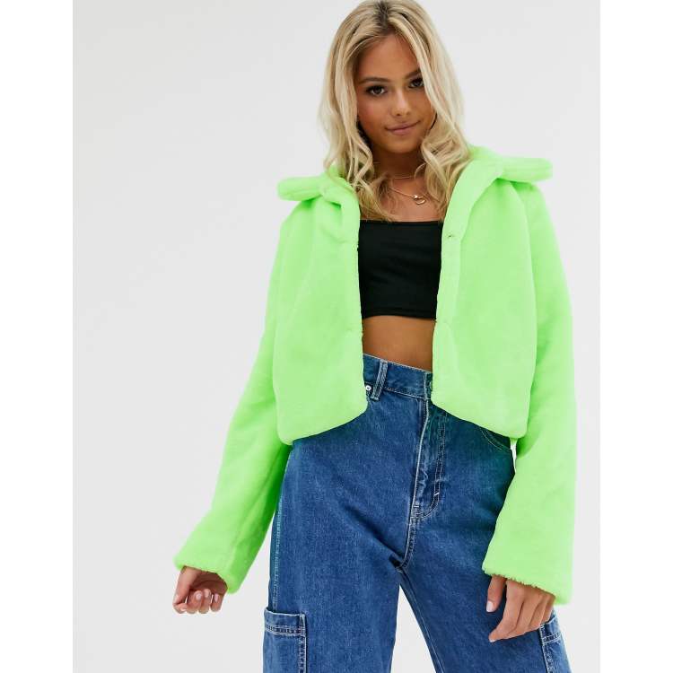 Neon Green Fur Jacket | ppgbbe.intranet.biologia.ufrj.br