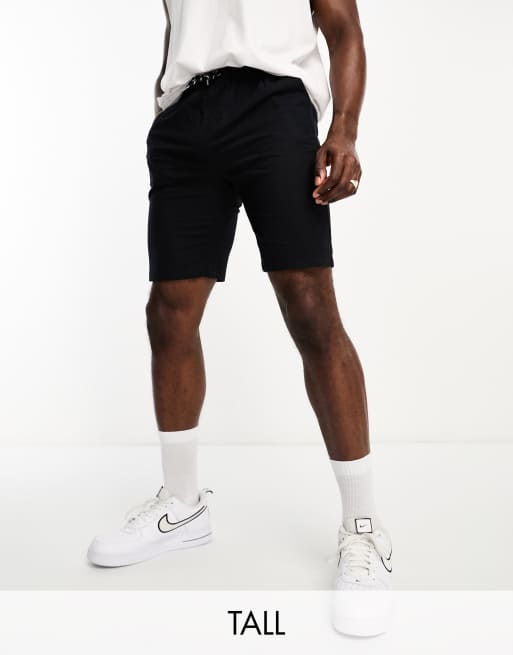 Brave Soul Tall Short Van Lichtgewicht Katoen Met Elastische Taille