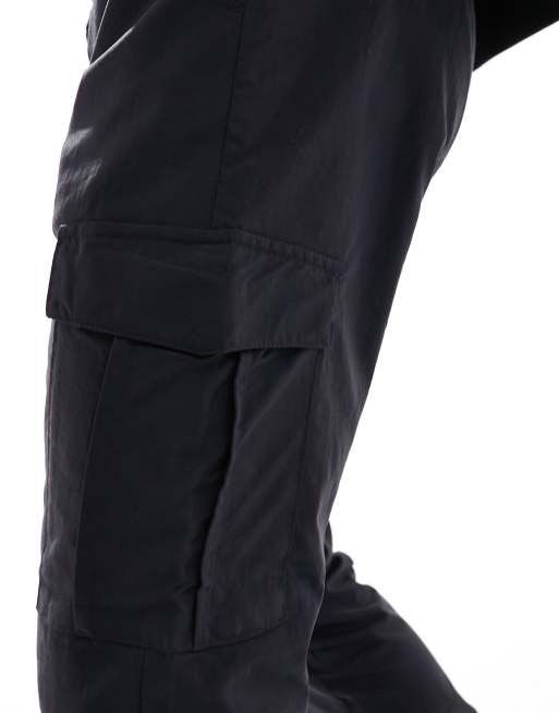 Brave Soul tech cargo pants in navy | ASOS