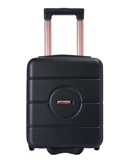 Cabin Max 24l anode underseat cabin suitcase 40x30x20cm in black and ...