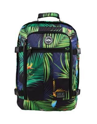 Cabin Max 44l metz cabin backpack 55x40x20cm in paradise | ASOS