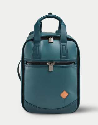 Cabin Max Poros travel backpack 40x30x15cm in teal | ASOS