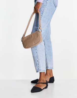 Call it Spring by ALDO Freeda flat shoes in black | ASOS