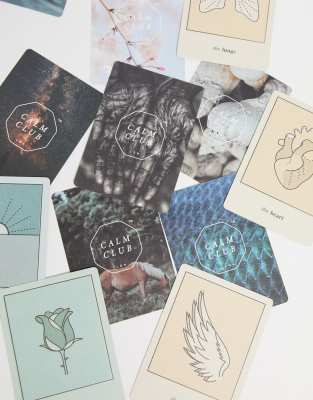 Calm Club the oracle set of 40 self-improvement cards | ASOS