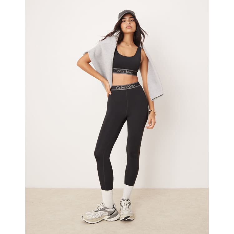 Calvin Klein 7 8 leggings in black beauty