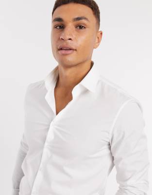 Calvin Klein - Chemise stretch coupe ajustée en popeline | ASOS