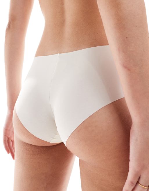 Calvin Klein Invisibles hipster brief in ivory ASOS