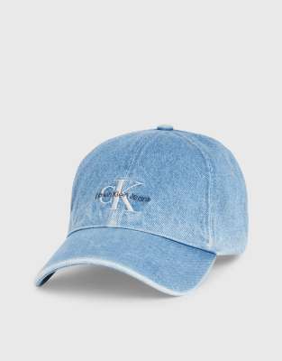 Calvin Klein Jeans Denim Cap in Denim | ASOS