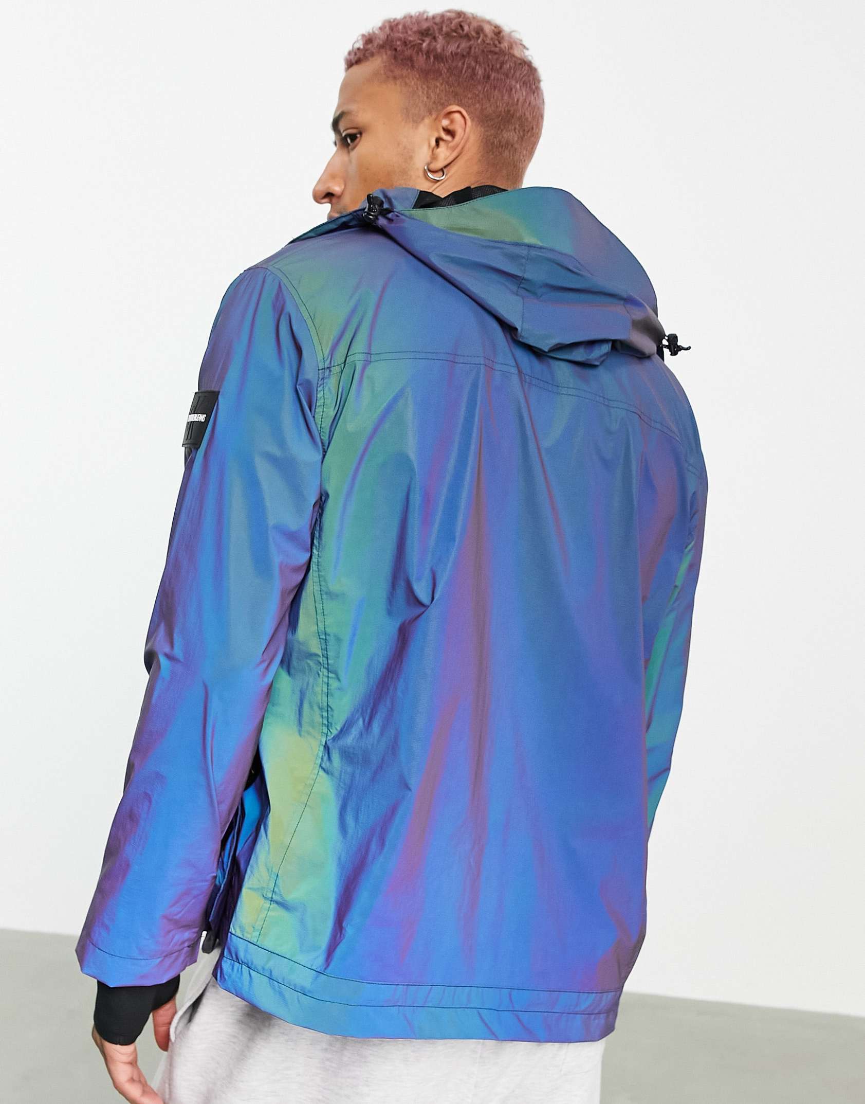 Calvin klein jeans reflective jacket store