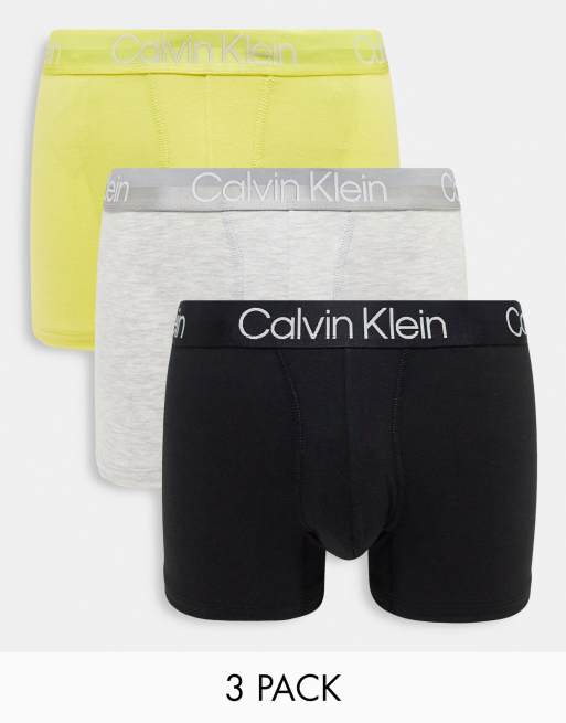 Calvin Klein Modern Structure 3er Pack Unterhosen Aus Baumwolle In