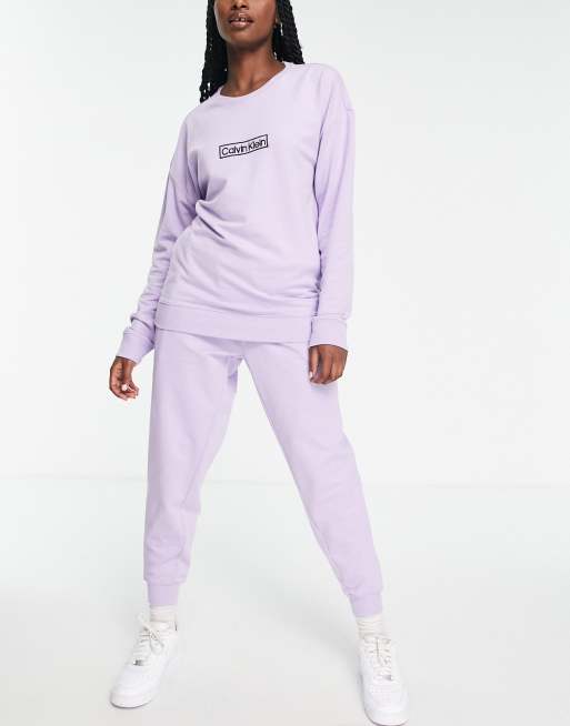 Calvin Klein - Reimagined Heritage - Sweat - Lilas | ASOS