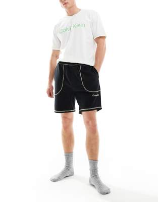 Calvin Klein sleep short in black | ASOS