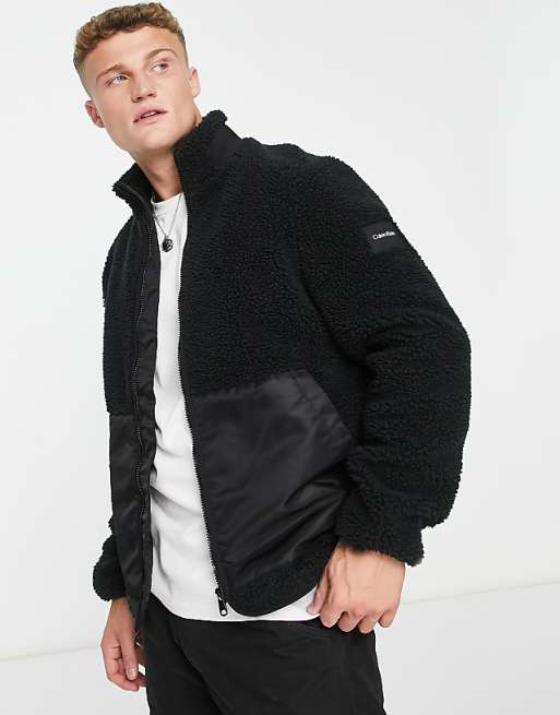 Calvin klein black men's jacket 2025 Calvin klein black men's jacket 2025