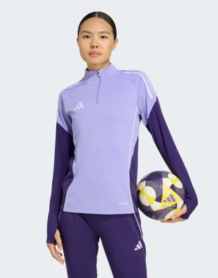 Camiseta deportiva morado claro Tiro 25 Competition de adidas ...