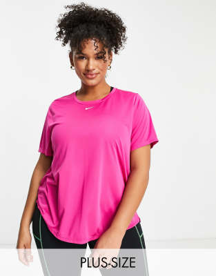 Camiseta rosa de corte estándar One Dri-FIT de Nike Training Plus | ASOS