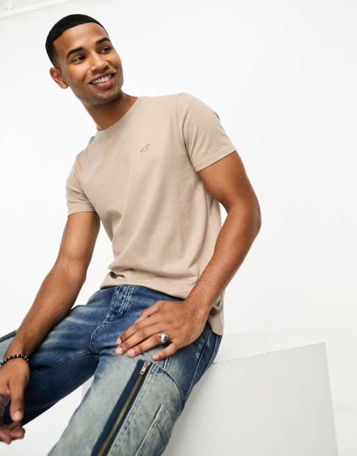 Camiseta Tostada Con Logo De Icono De Hollister Asos