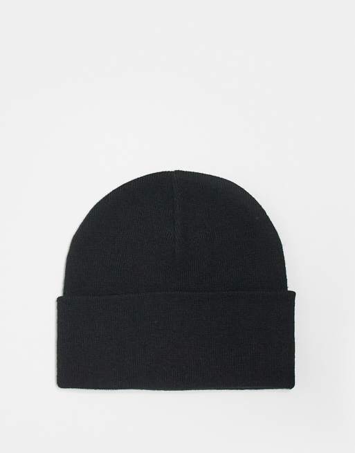 Carhartt WIP american script beanie in black | ASOS